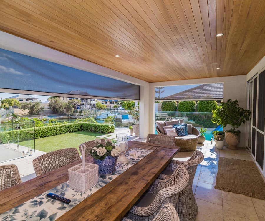 Slidetrack Blinds - Dynamic Outdoors